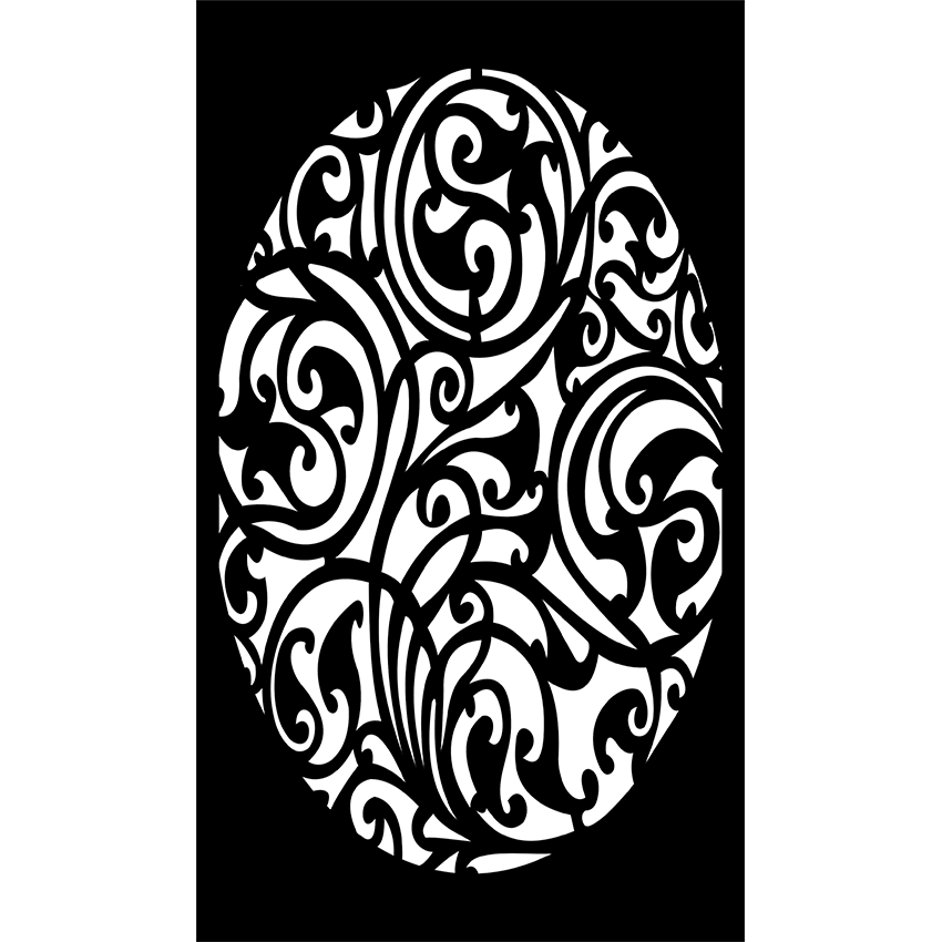 Art Deco 2 - Pegado - Laser Cut Screens