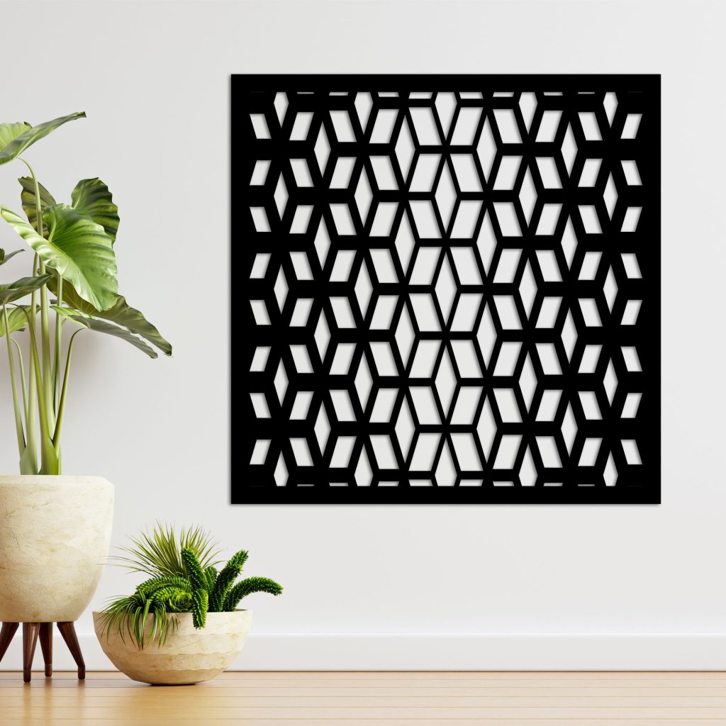 Geometric 8 - Pegado - Laser Cut Screens