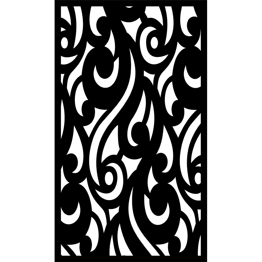 Organic 10 - Pegado - Laser Cut Screens