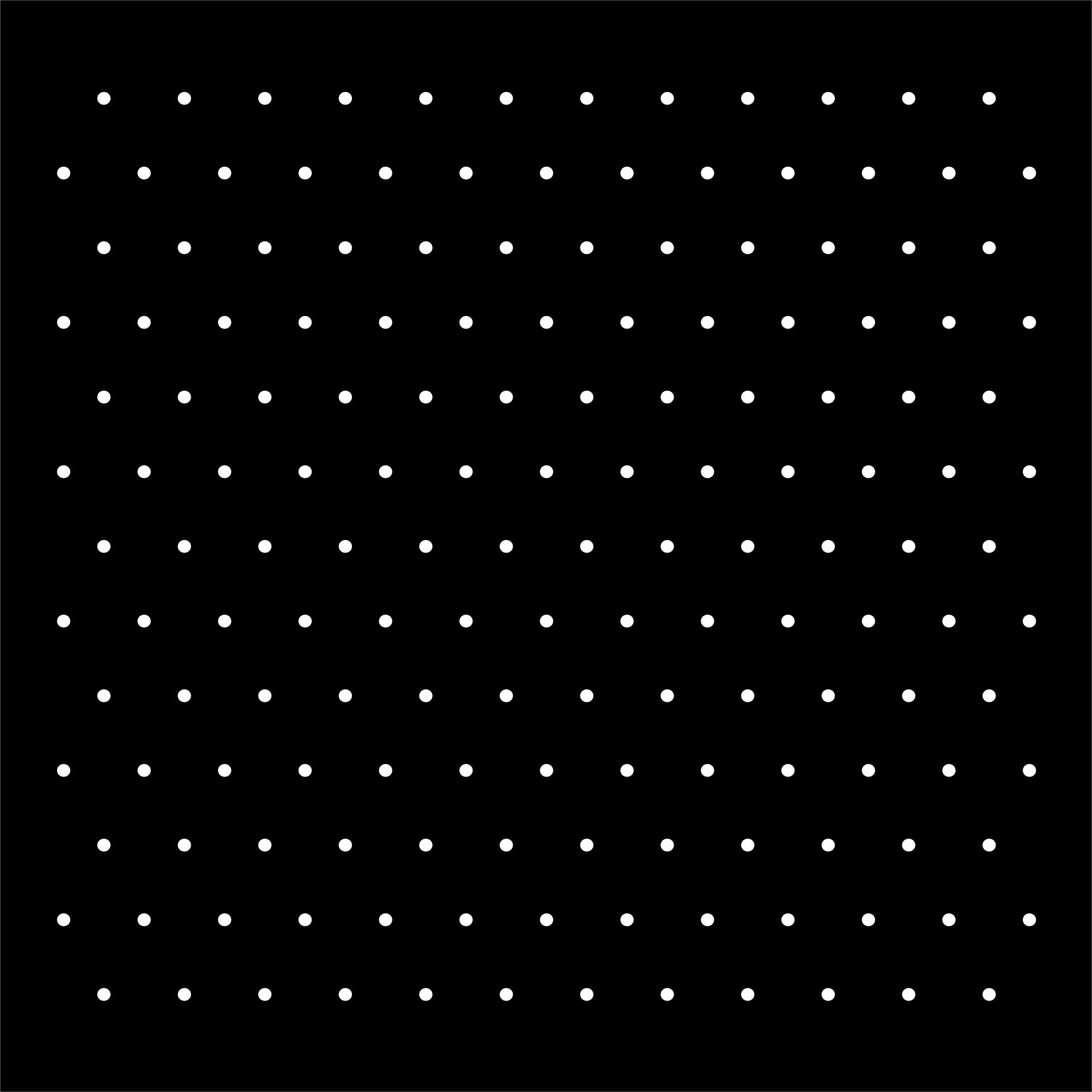 Dots and Circles 7 - Pegado - Laser Cut Screens